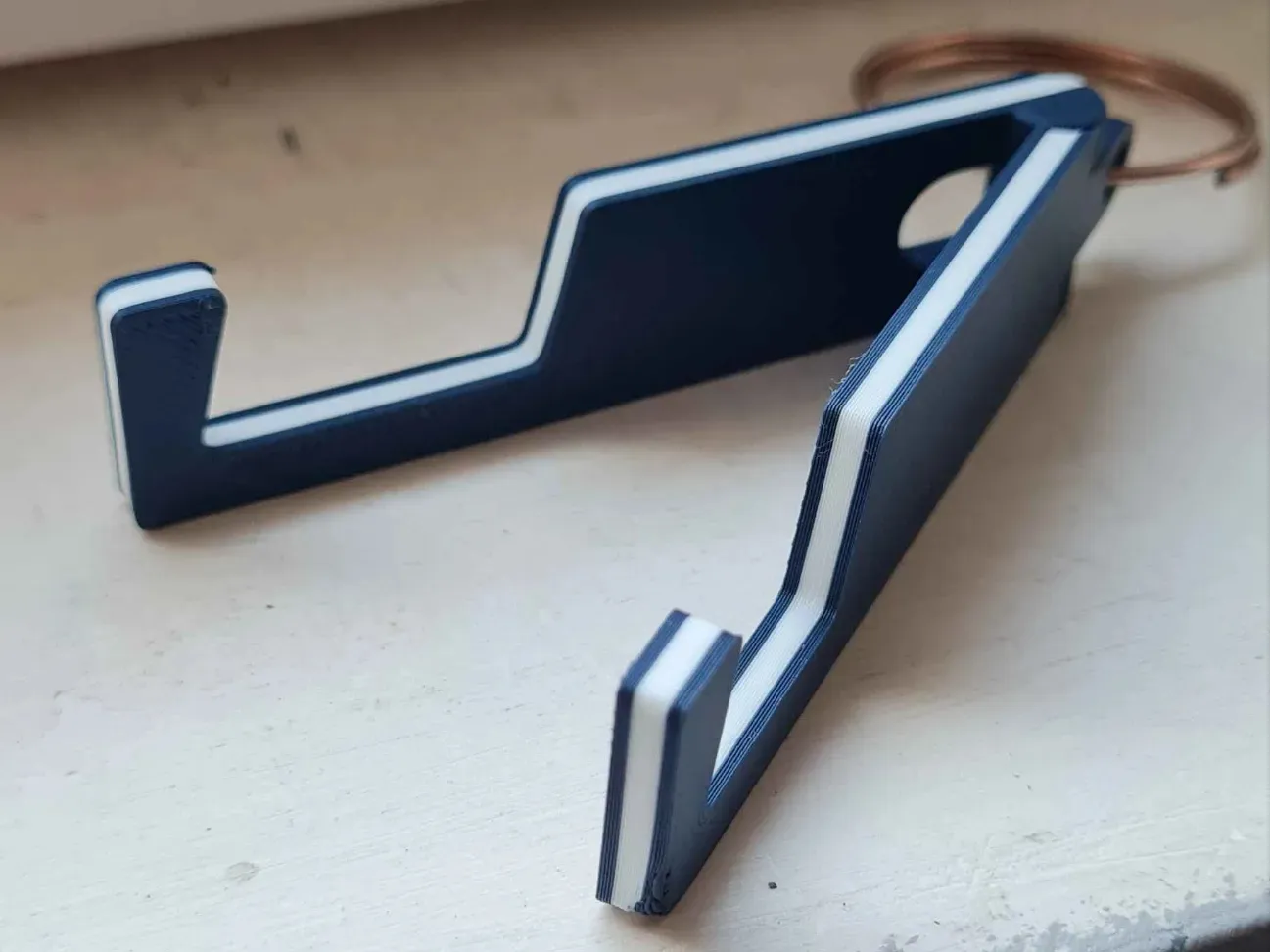 Foldable Phone Stand Key ring version by Memeorable MakerWorld ...