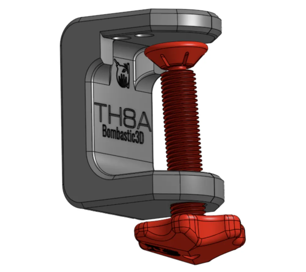 Thrustmaster TH8A Clamp by Bombastic3D MakerWorld: Download Free 3D Models