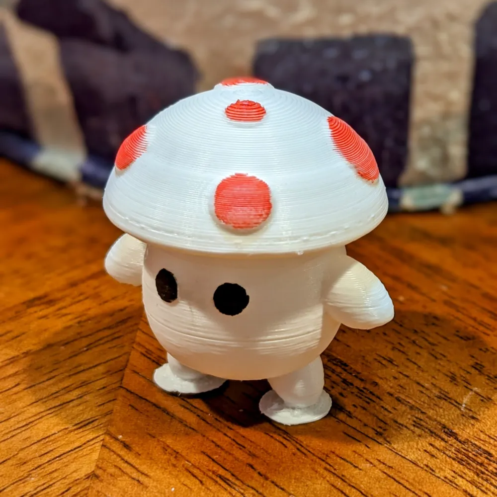 Mushroom Guy by Itz Earthy - MakerWorld
