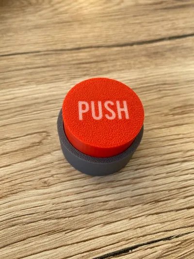 Red button fidget toy by Albert-nielsen - MakerWorld