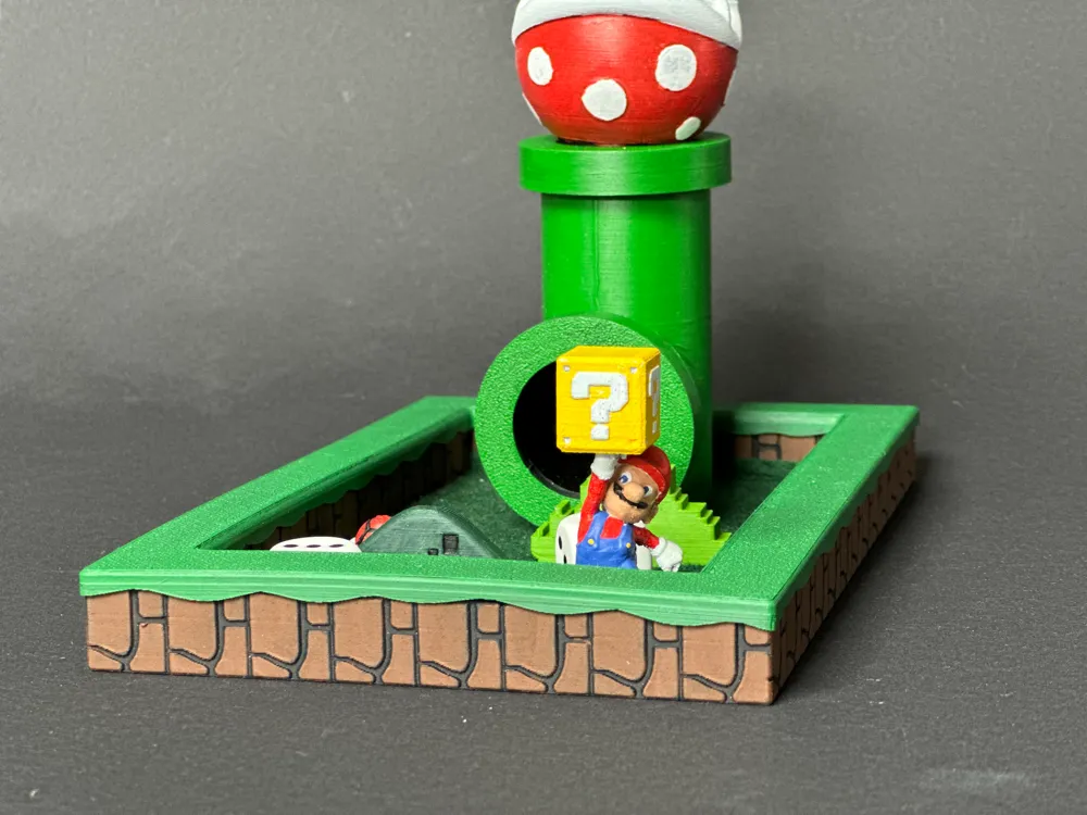 Super Mario Dice Tower by kulli MakerWorld: Download Free 3D Models