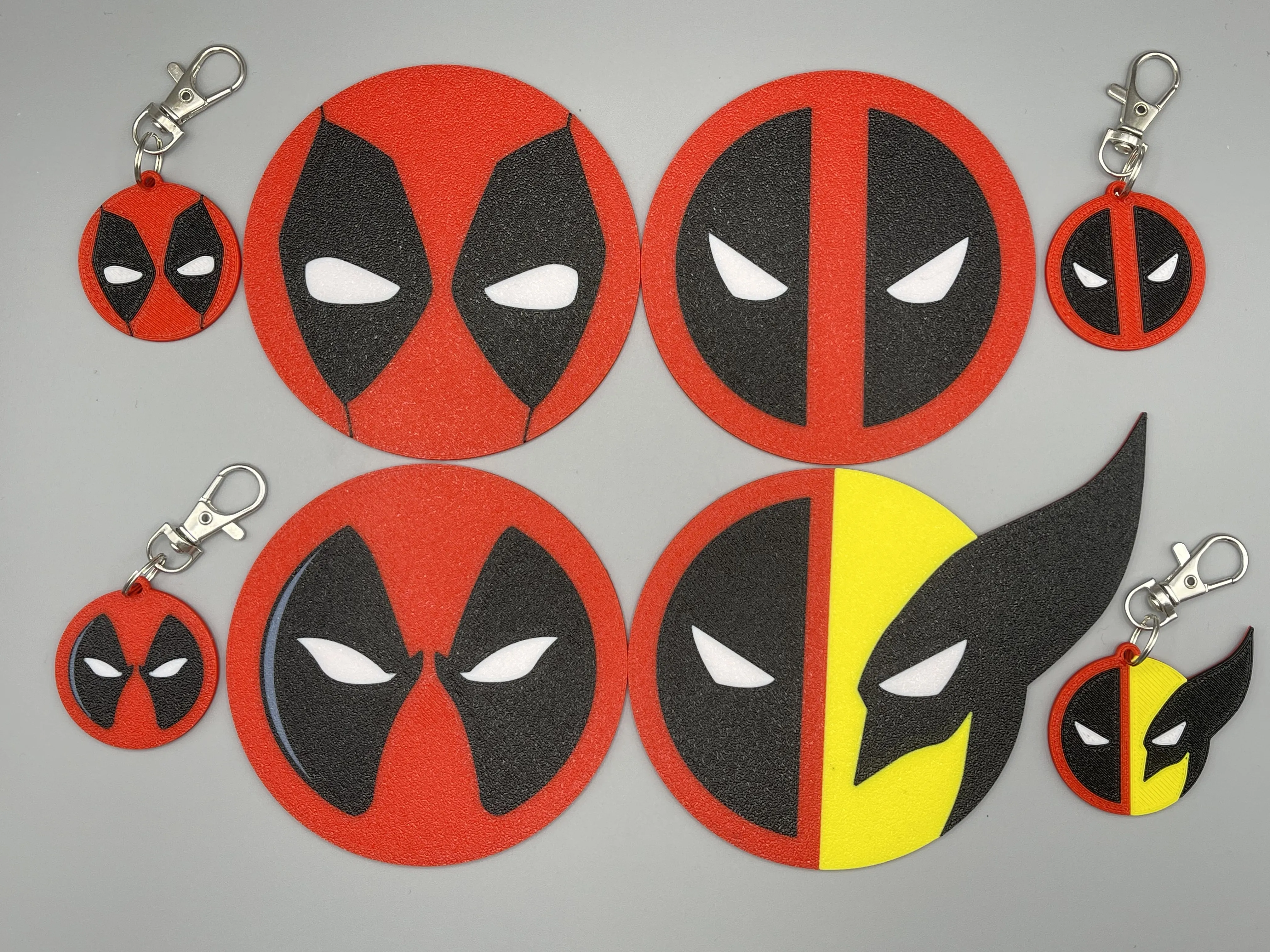Deadpool Textured Fidget Spinner [Style 2] by MalcTheOracle - MakerWorld