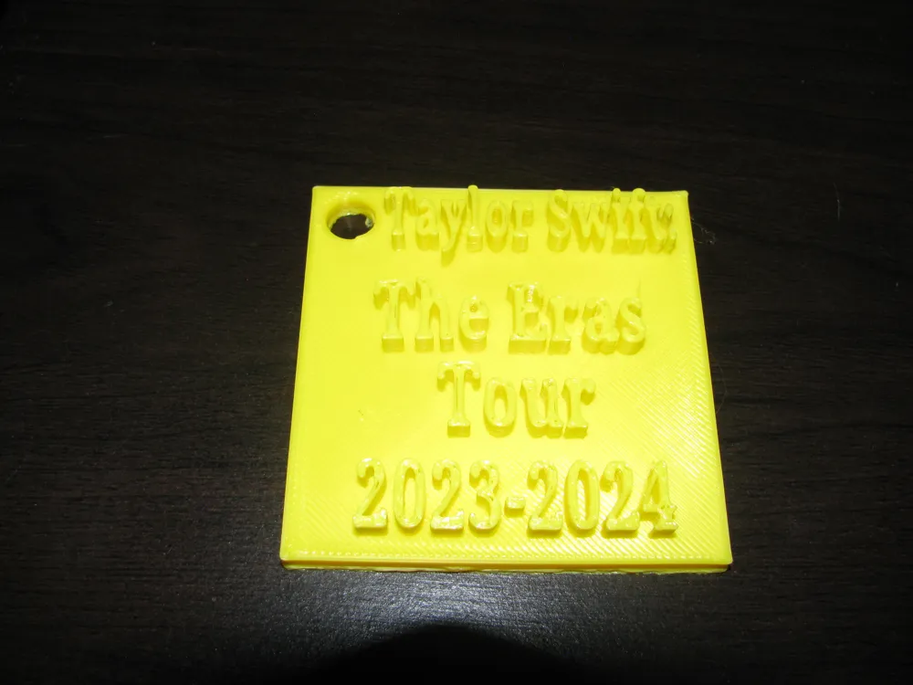 Taylor Swift Eras Tour Keychain by Plastic Toys Done RIGHT! - MakerWorld