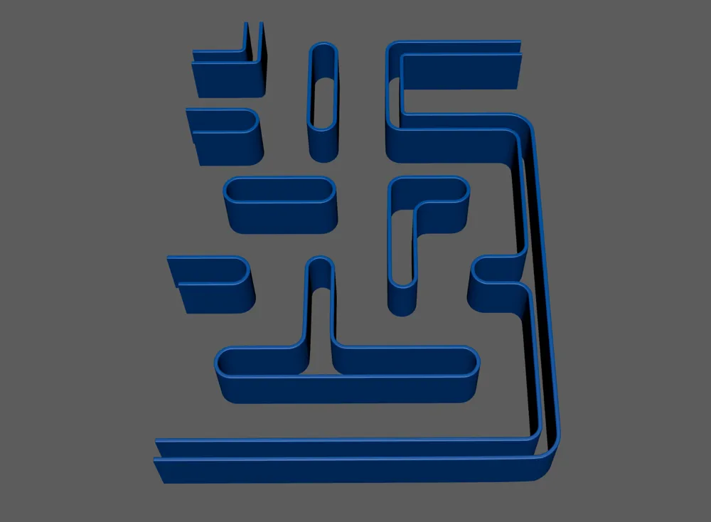 PacMan Maze - Free 3D Print Model - MakerWorld