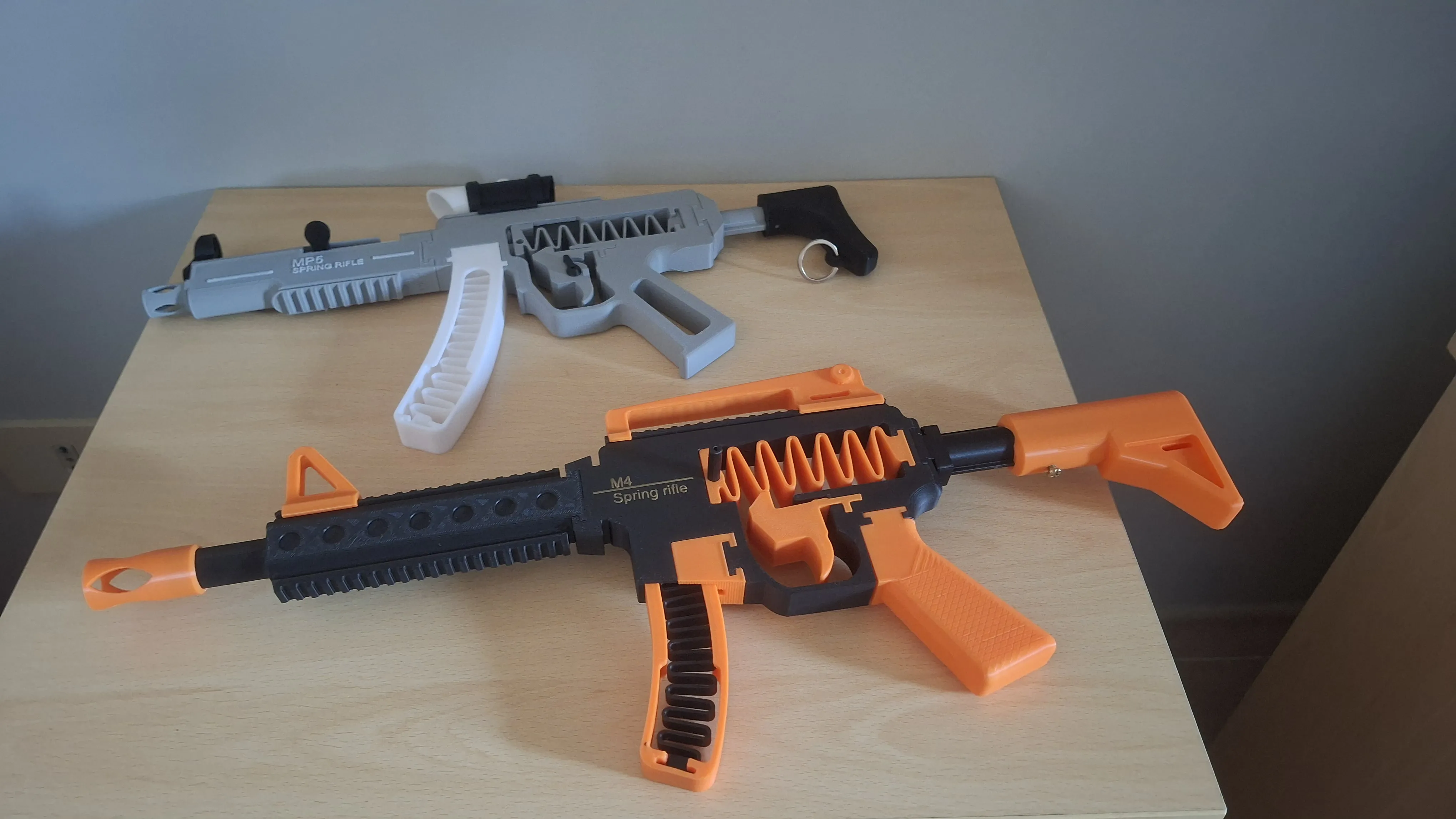 M4 Spring Rifle - Shoots fake bullets with mag by Next3D - MakerWorld