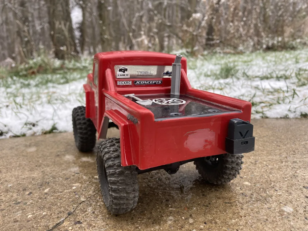 1/24 Scale Exhaust Bed Stack by Mitten State Manufacturing - MakerWorld
