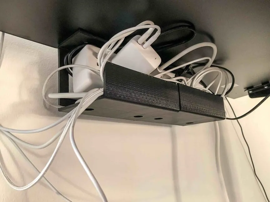 Unde Table Cable Management Gutter by Gonçalo Amaro MakerWorld ...