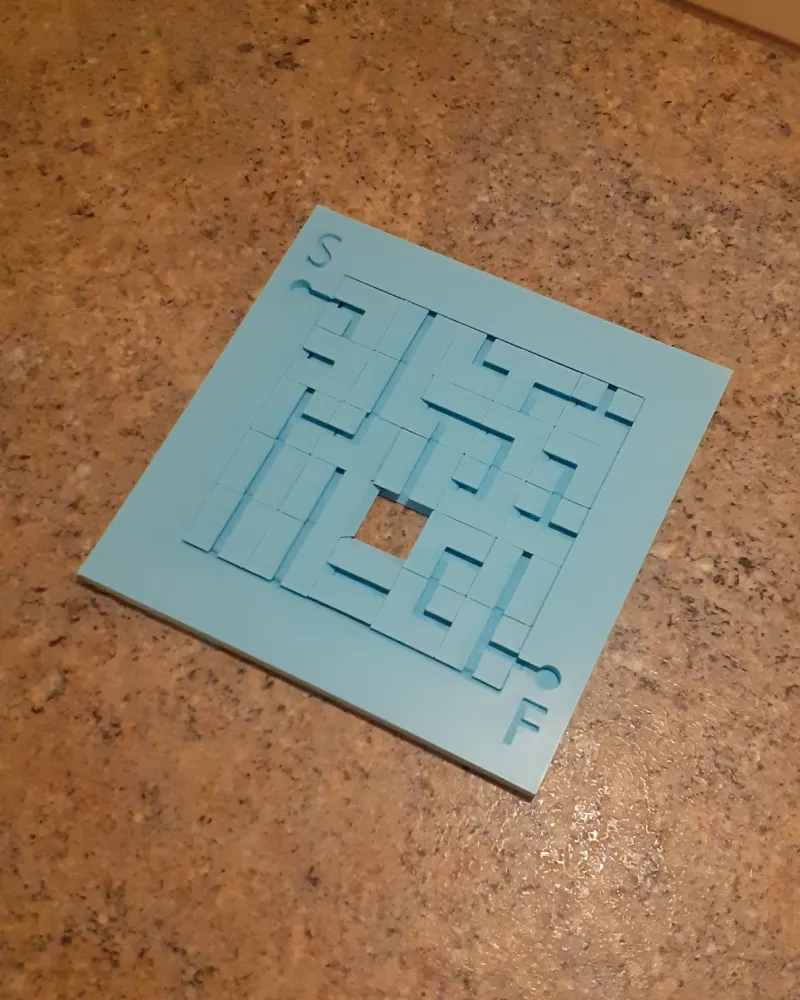 Slider Maze Level 1 - ultimate sliding puzzle by Mazetropolis - MakerWorld