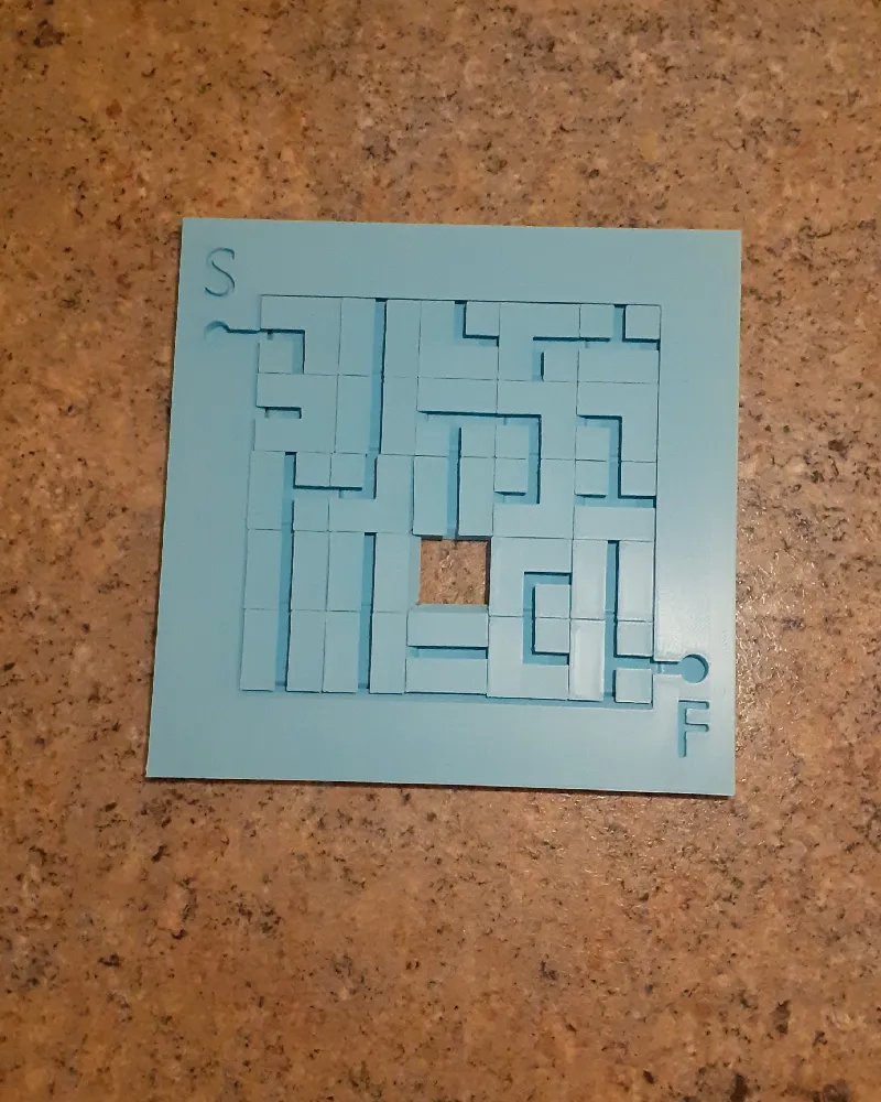 Slider Maze Level 1 - ultimate sliding puzzle by Mazetropolis - MakerWorld