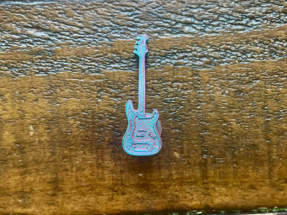 Electric Guitar Croc Jibbit by Hobby Jibbitz - MakerWorld