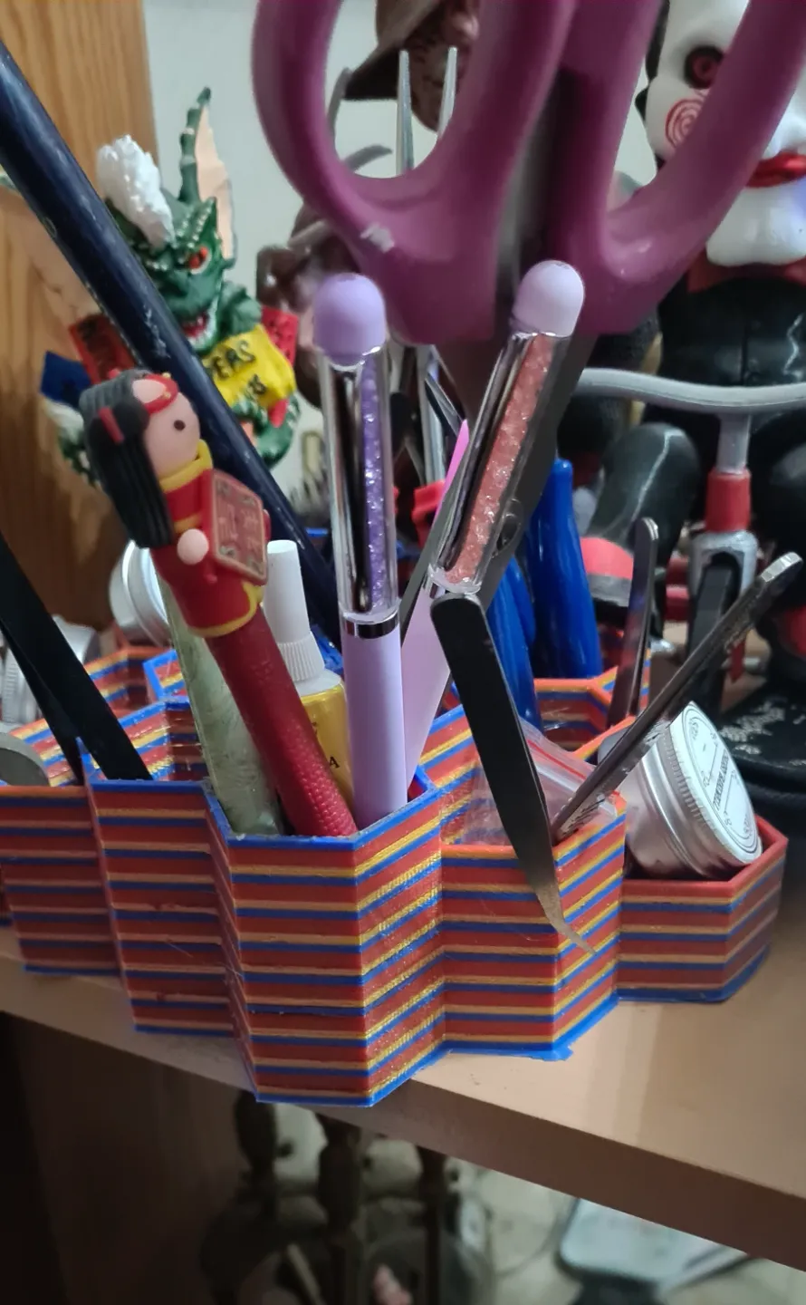 Large Desk Tidy by KazzerK - MakerWorld