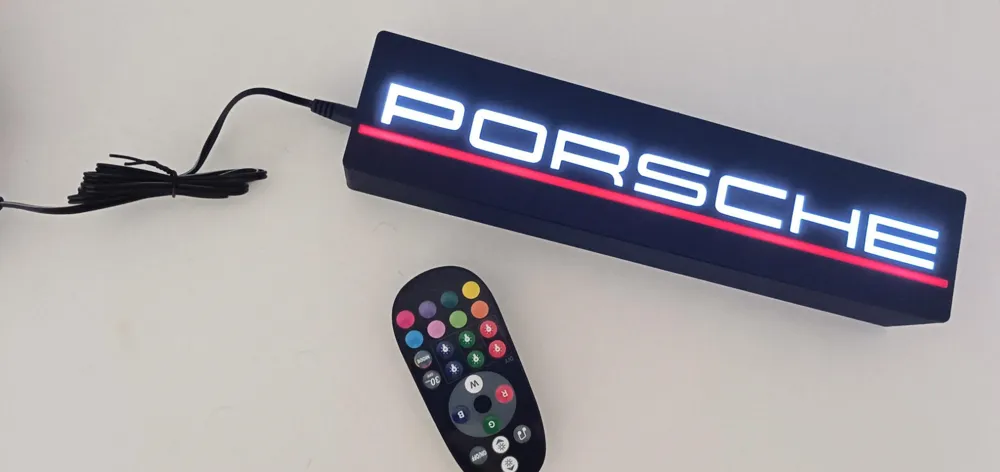 Porsche lightbox by SRDsimracing - MakerWorld