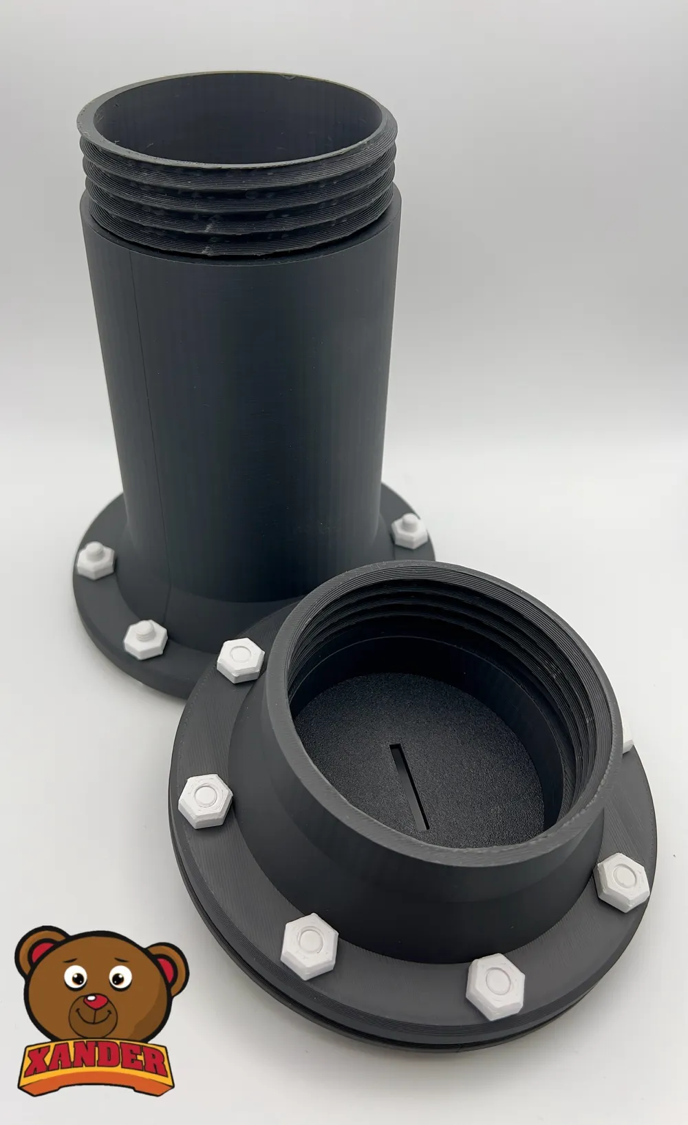 Industrial Pipe Bank by XanderBaer - MakerWorld