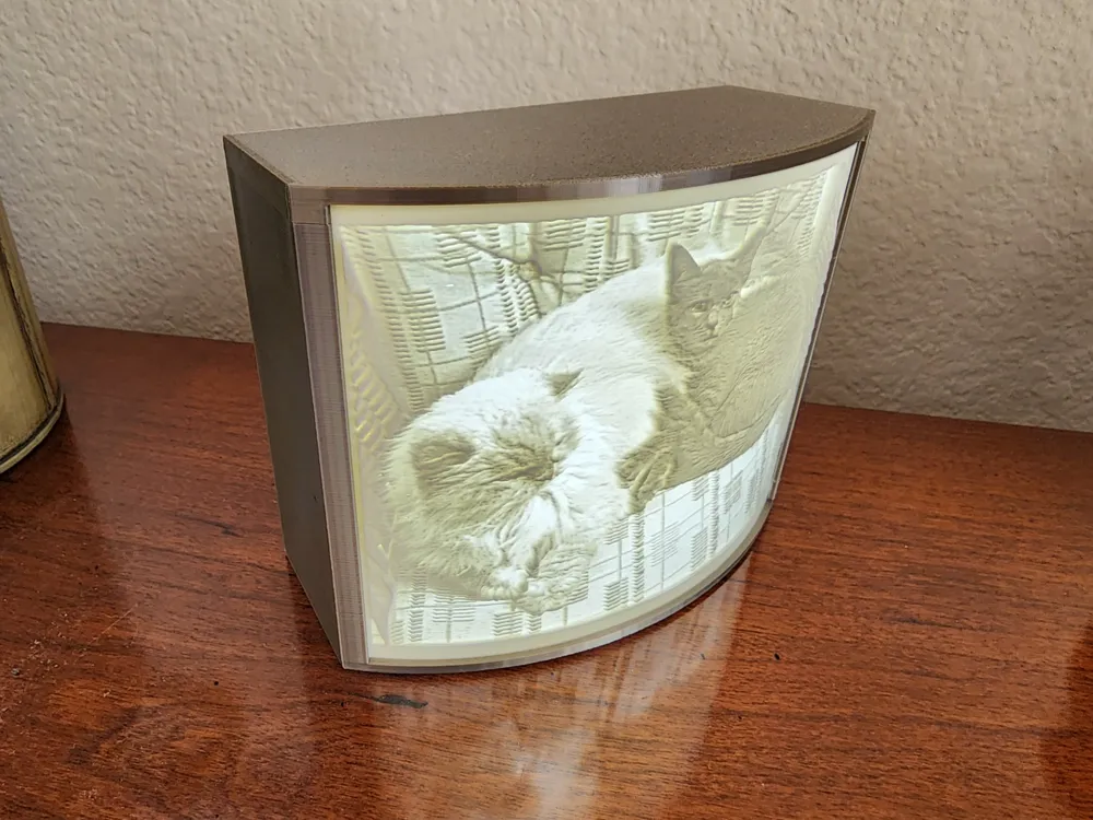 Easy Lithophane Light Box (Landscape) by ThreeDDesigns - MakerWorld