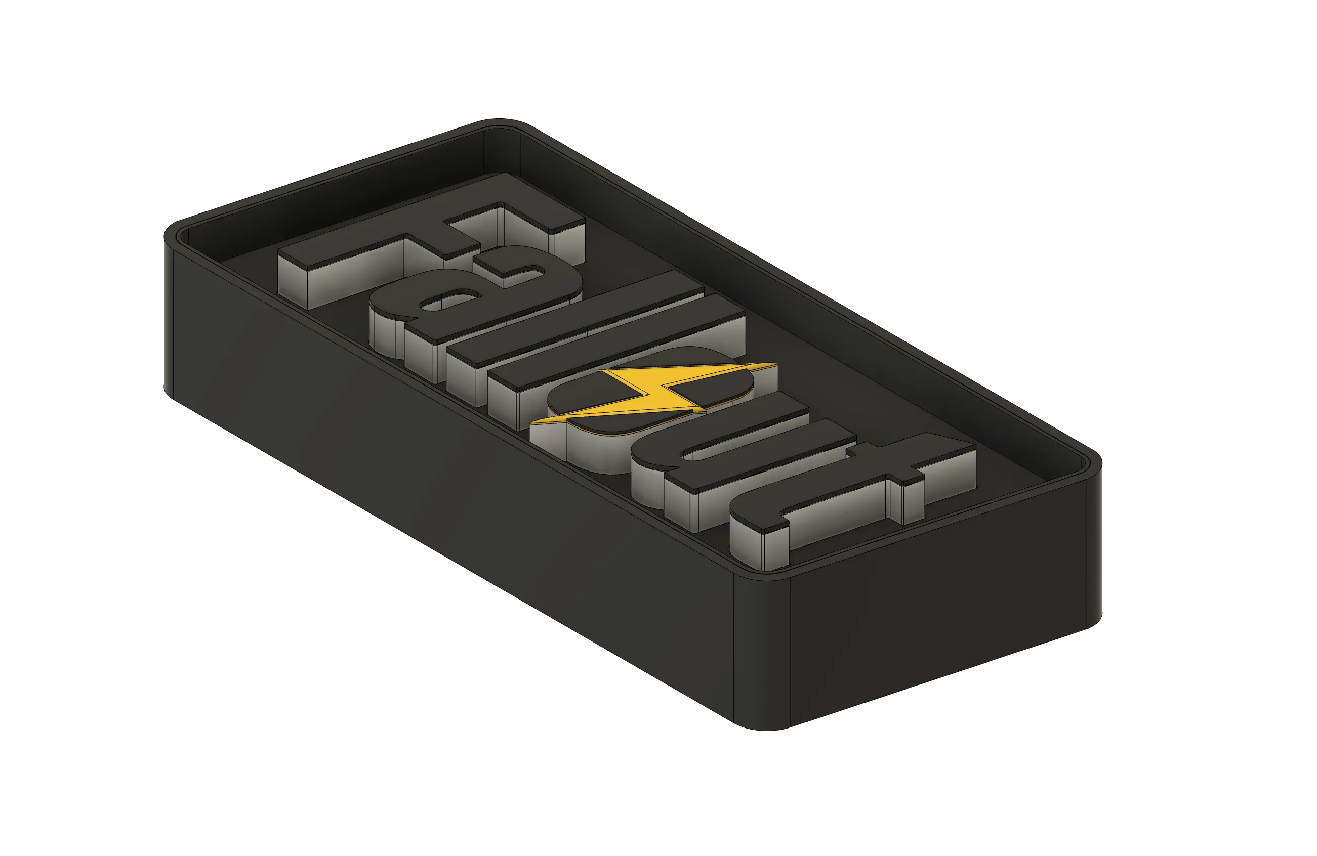 Fallout 3D LED Lightbox logo - Free 3D Print Model - MakerWorld