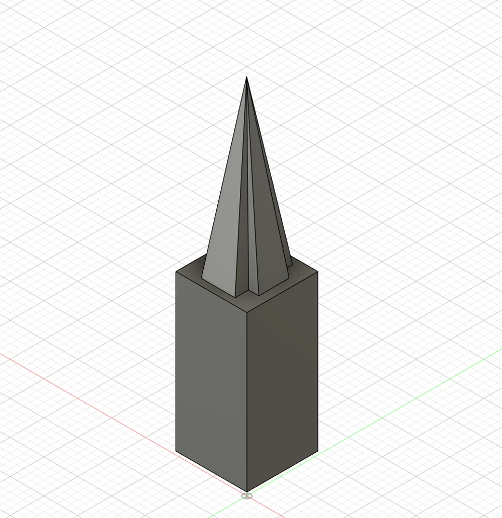 Square Lamp Spike (For Ground) by SpoiledChamp - MakerWorld