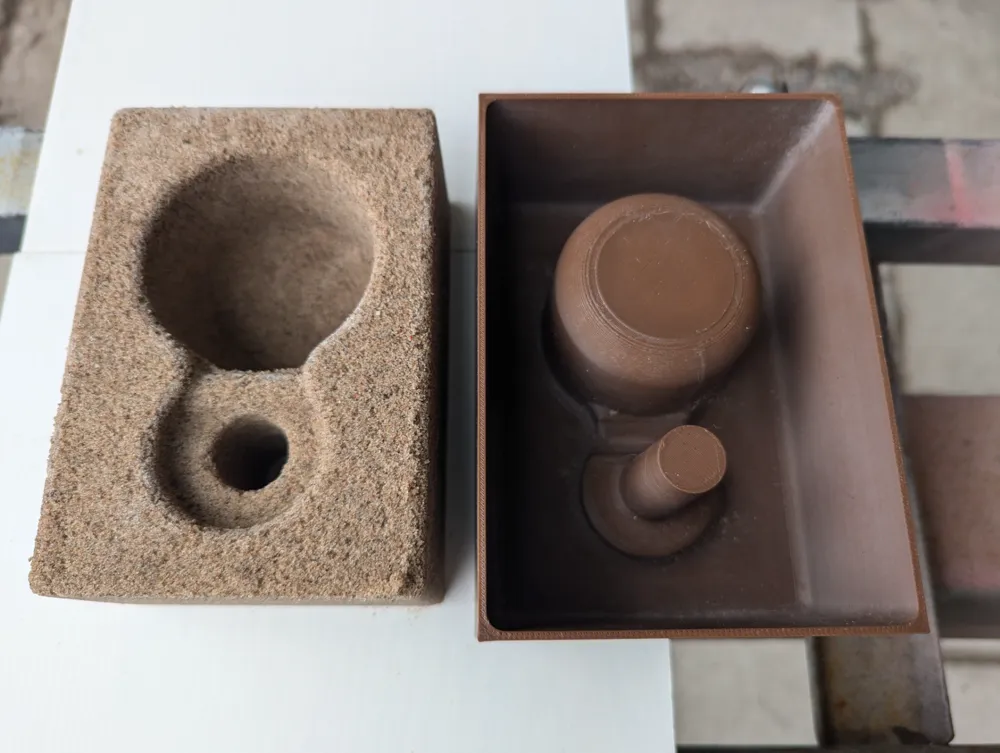 Pouring basin mould for metalcasting by thomas.rahm - MakerWorld