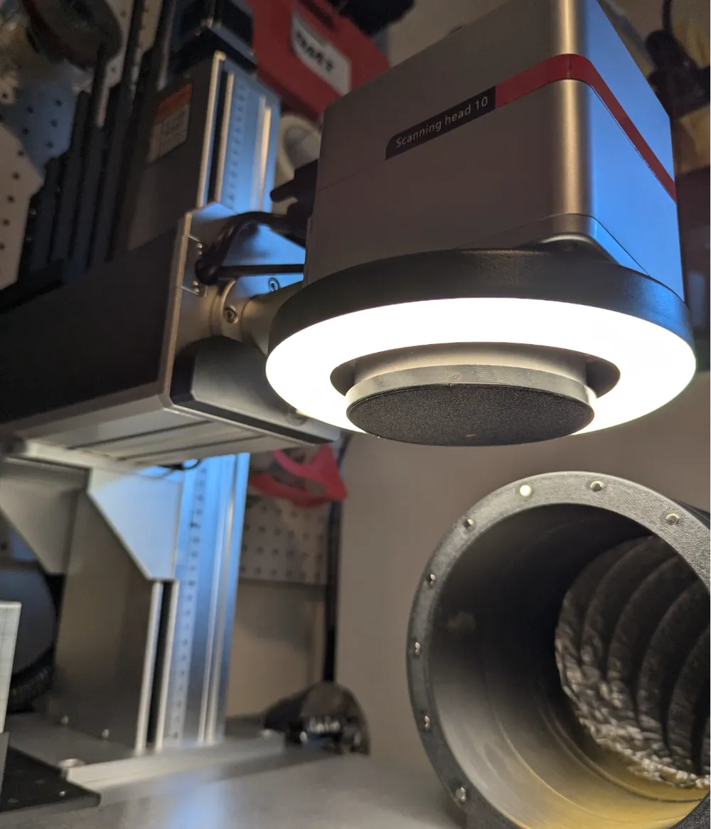 Galvo Laser Ring Light Mount by CitySideGig MakerWorld: Download Free ...