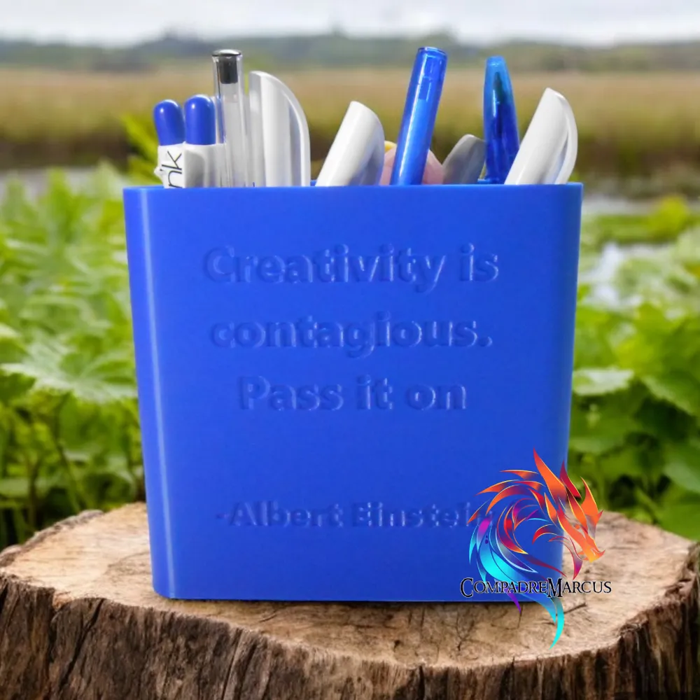 Motivational Pencil Holder by CompadreMarcus - MakerWorld