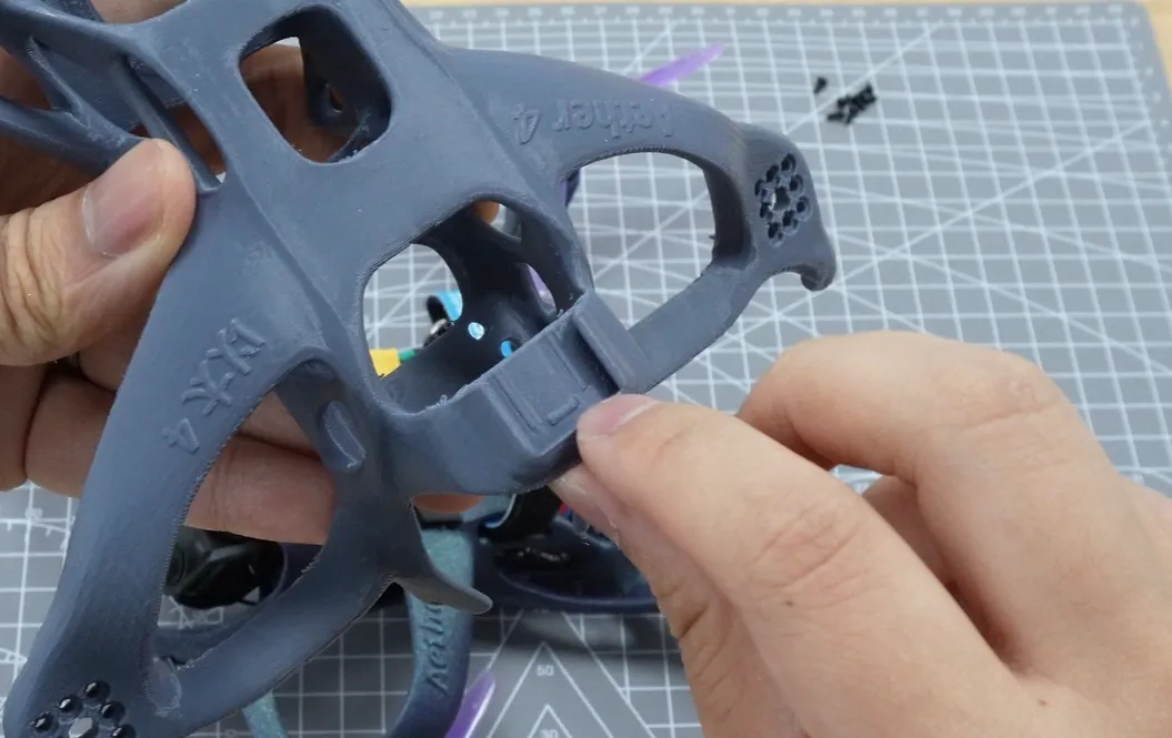 BM Aether 4 - The 4 inch unibody FPV drone frame by Dr. J. Ma ...