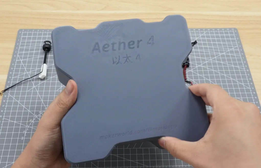 BM Aether 4 - The 4 inch unibody FPV drone frame by Dr. J. Ma ...