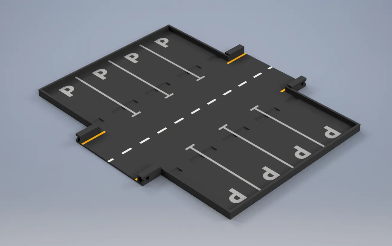 PLAsphalt Road - Free 3D Print Model - MakerWorld
