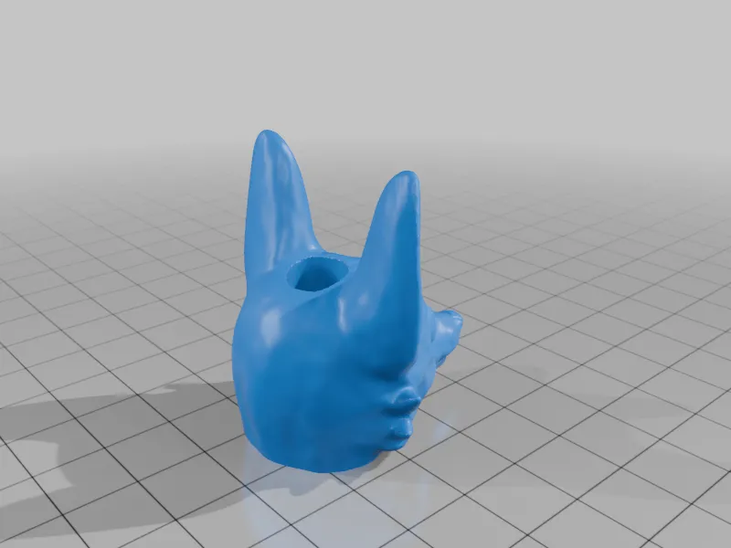 Kitsune Straw Topper - Free 3D Print Model - MakerWorld