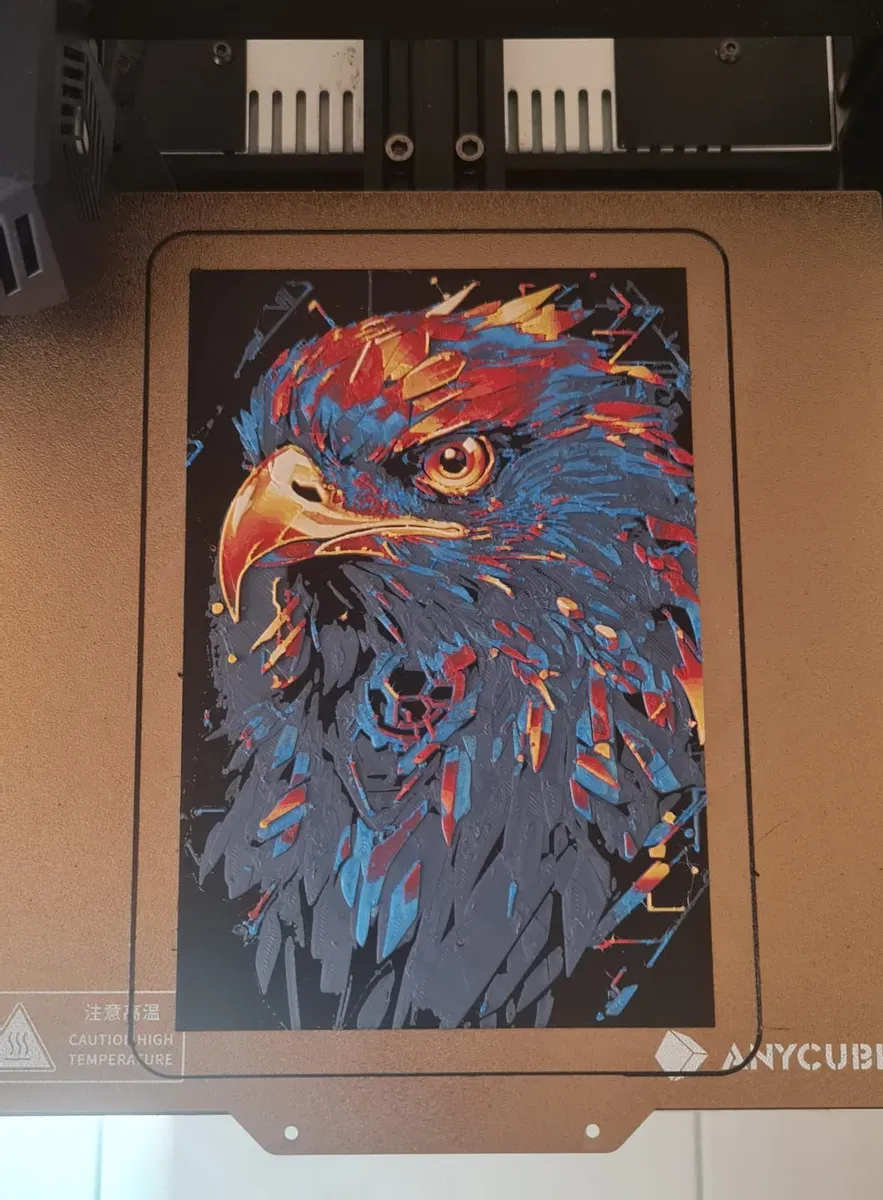 Eagle Head Hueforge by NABZ MakerWorld: Download Free 3D Models