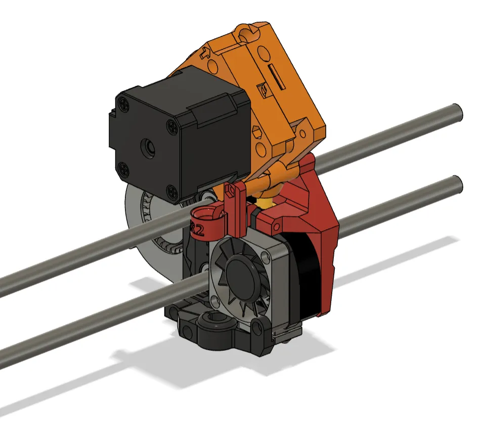 Prusa Mini direct drive extruder by seesmann - MakerWorld