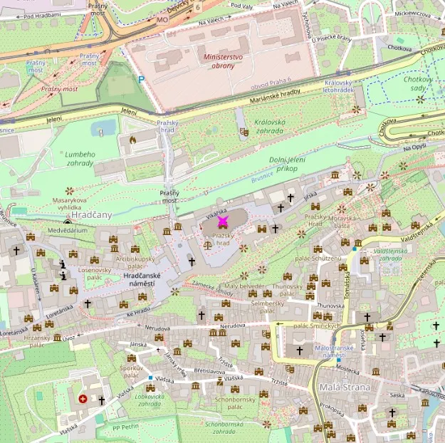 Prague castle map by poreporepore - MakerWorld