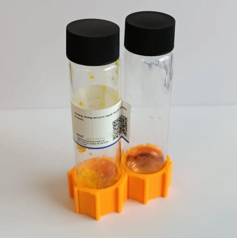 Modular bases for 27.5mm sample vial by remi.rafael - MakerWorld