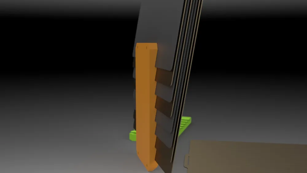 Build plate wall holder (Easy to print) - Free 3D Print Model - MakerWorld