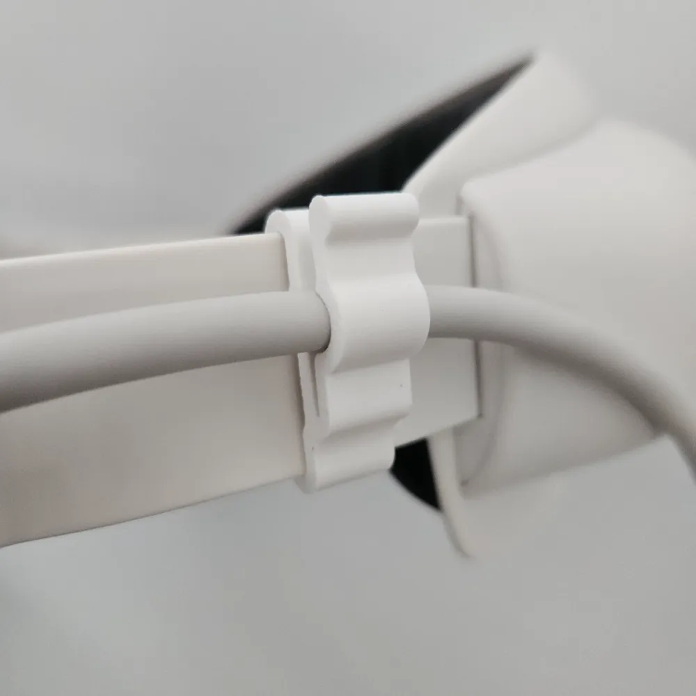 Quest 3 cable clip for DESTEK QH3 Remixed by spacr - MakerWorld