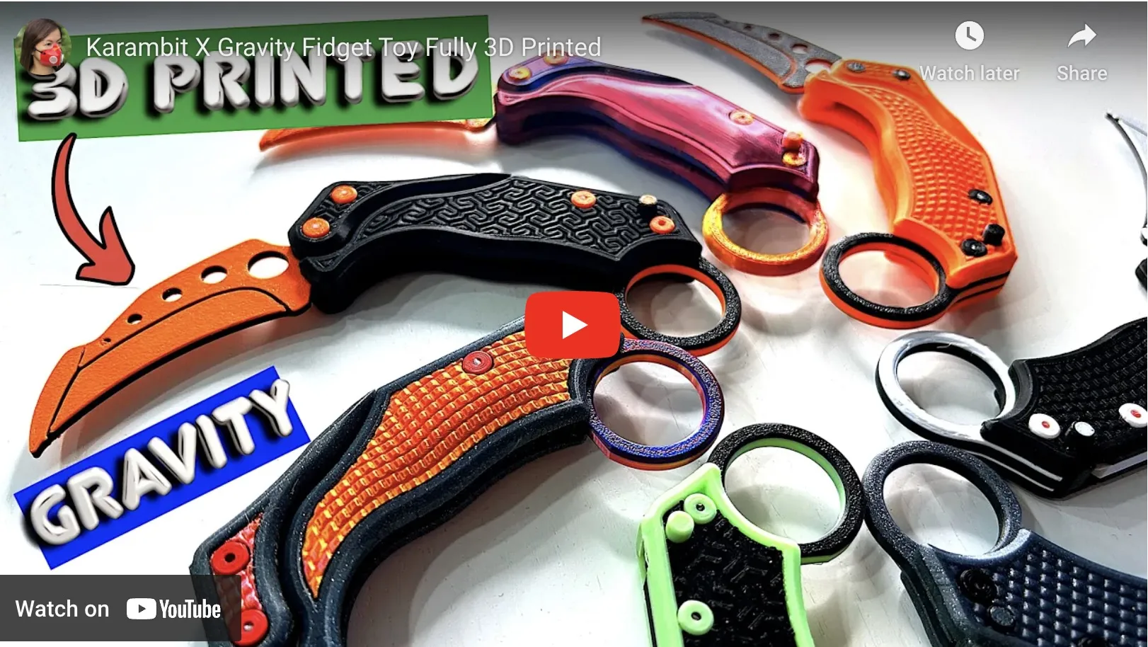 Balisong aka Butterfly Knife new patterns and comb by iczfirz ...