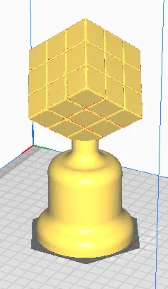 Rubiks Cube Trophy Remixed by GGPrints - MakerWorld