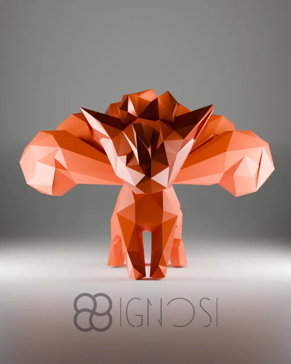 Vulpix Low Poly by Ignosi - MakerWorld