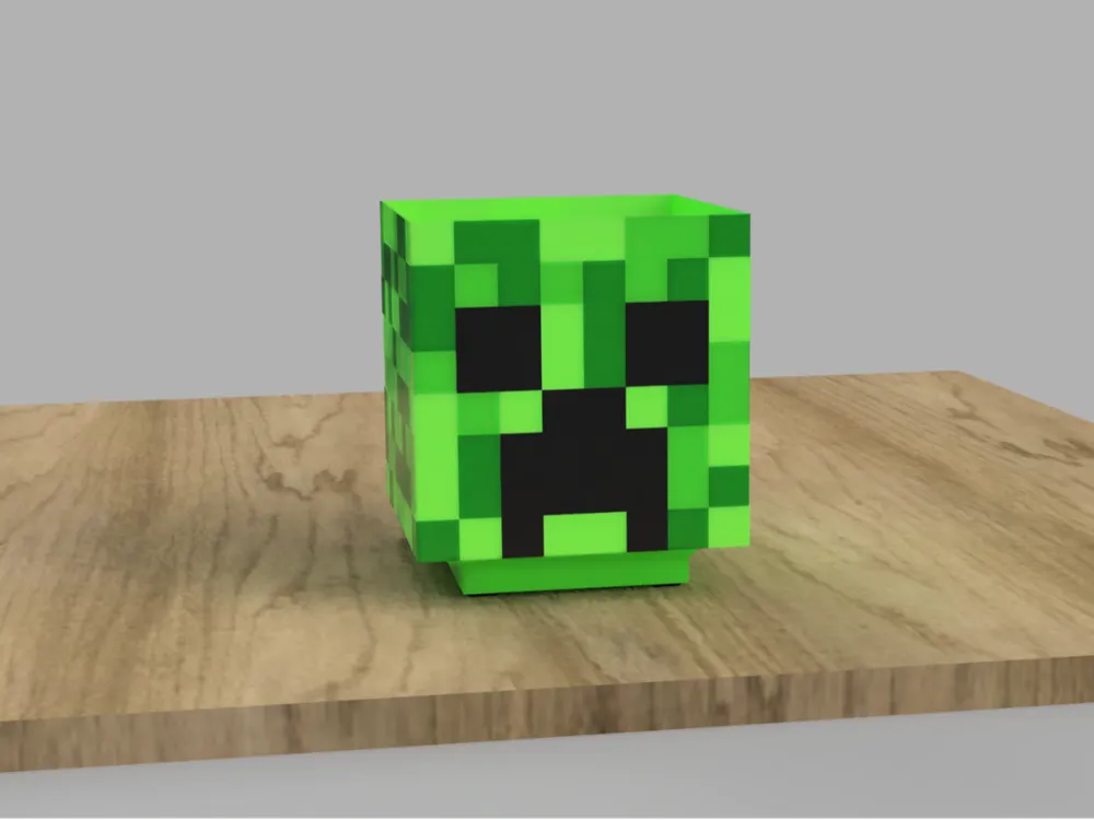 Minecraft Creeper Led Lamp by CpRandom - MakerWorld