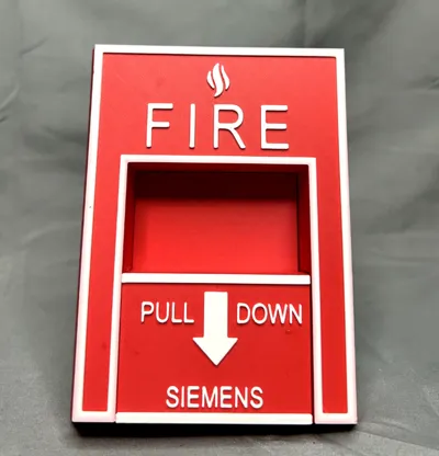 Fire alarm Light switch cover screw on Remixed by SpoonsmcgeeMakerWorld ...