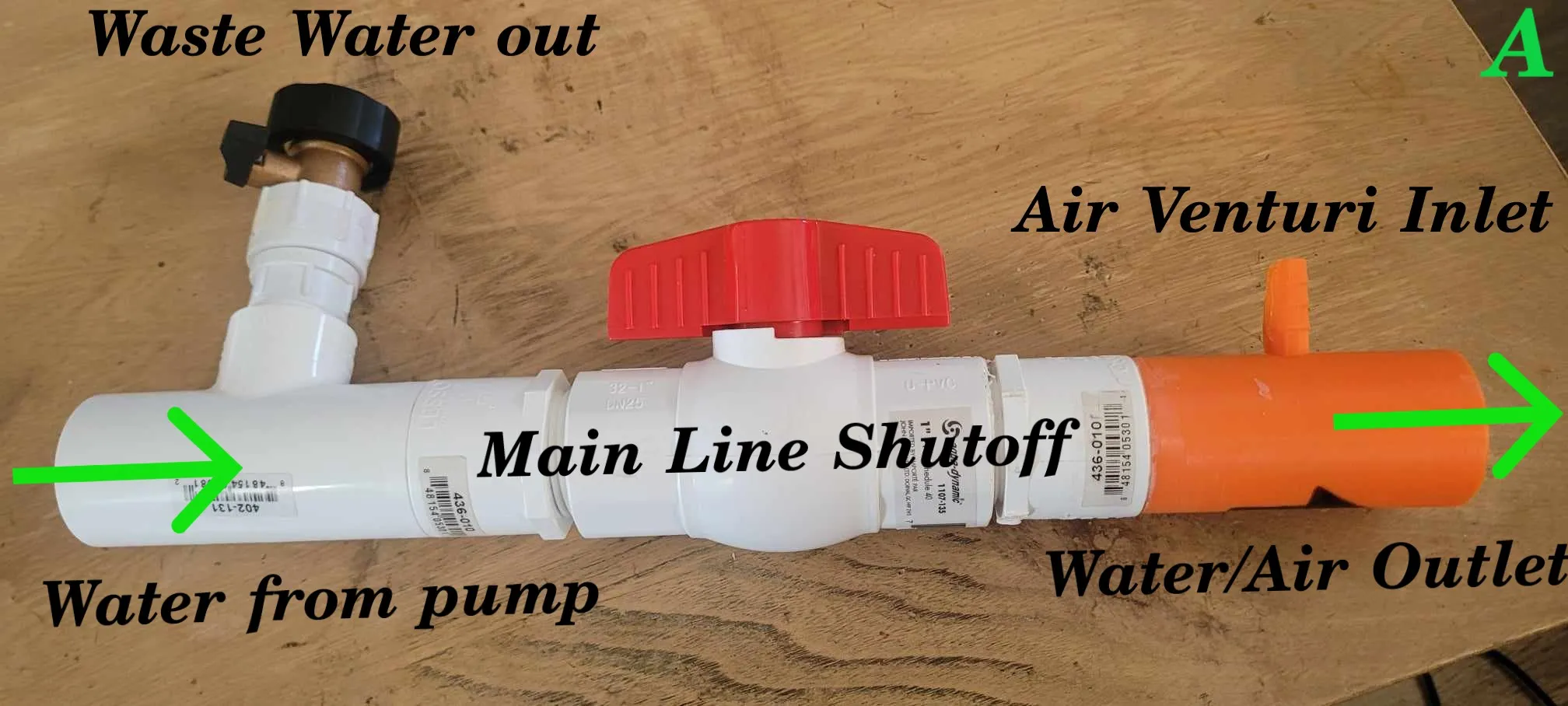 Hydroponic 1" Water Inline Venturi ABS by bloodVixen MakerWorld ...