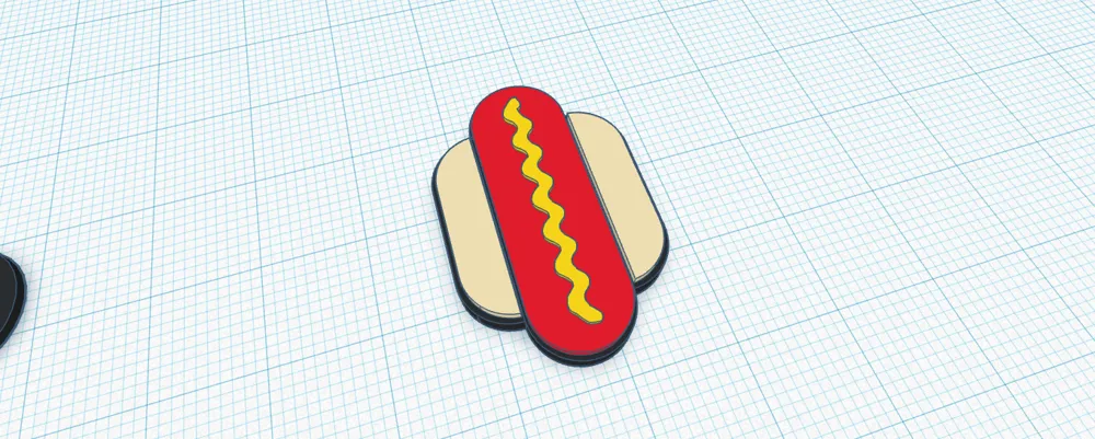 Hot Dog Croc Charm Remixed by XEPr0 - MakerWorld
