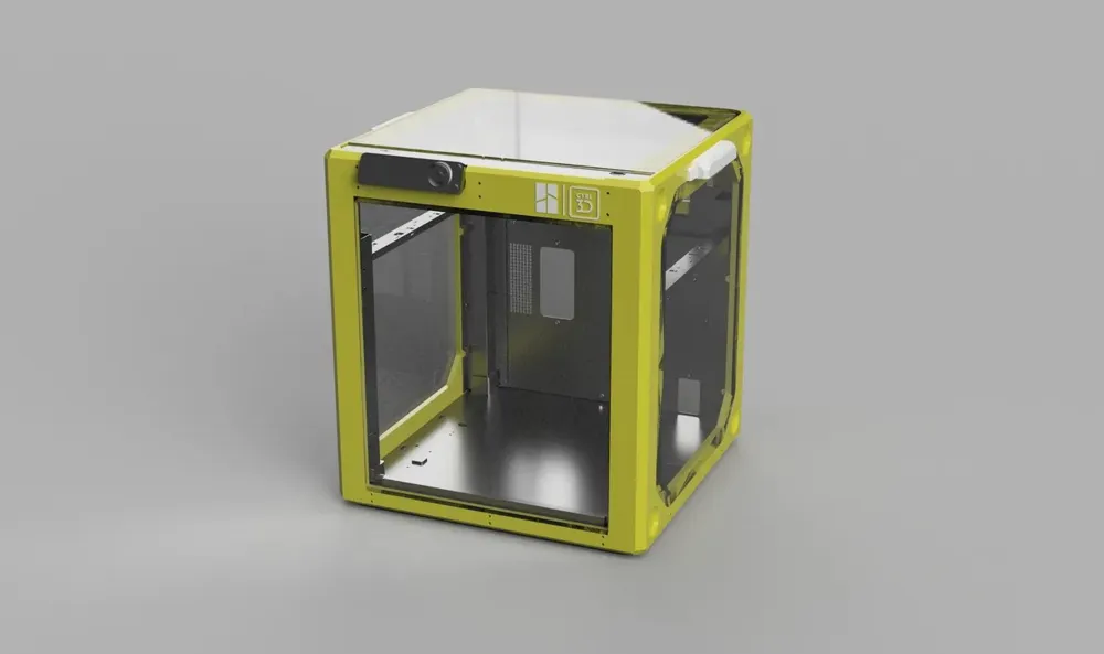 Bambu Lab P1P Super Mario Enclosure Mod Carcasa - Free 3D Print Model ...