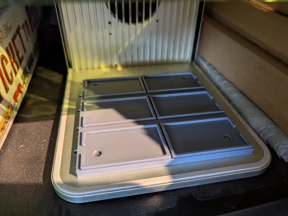 Xtool F1 magnetized Dog Tag Jig by Chao226 - MakerWorld