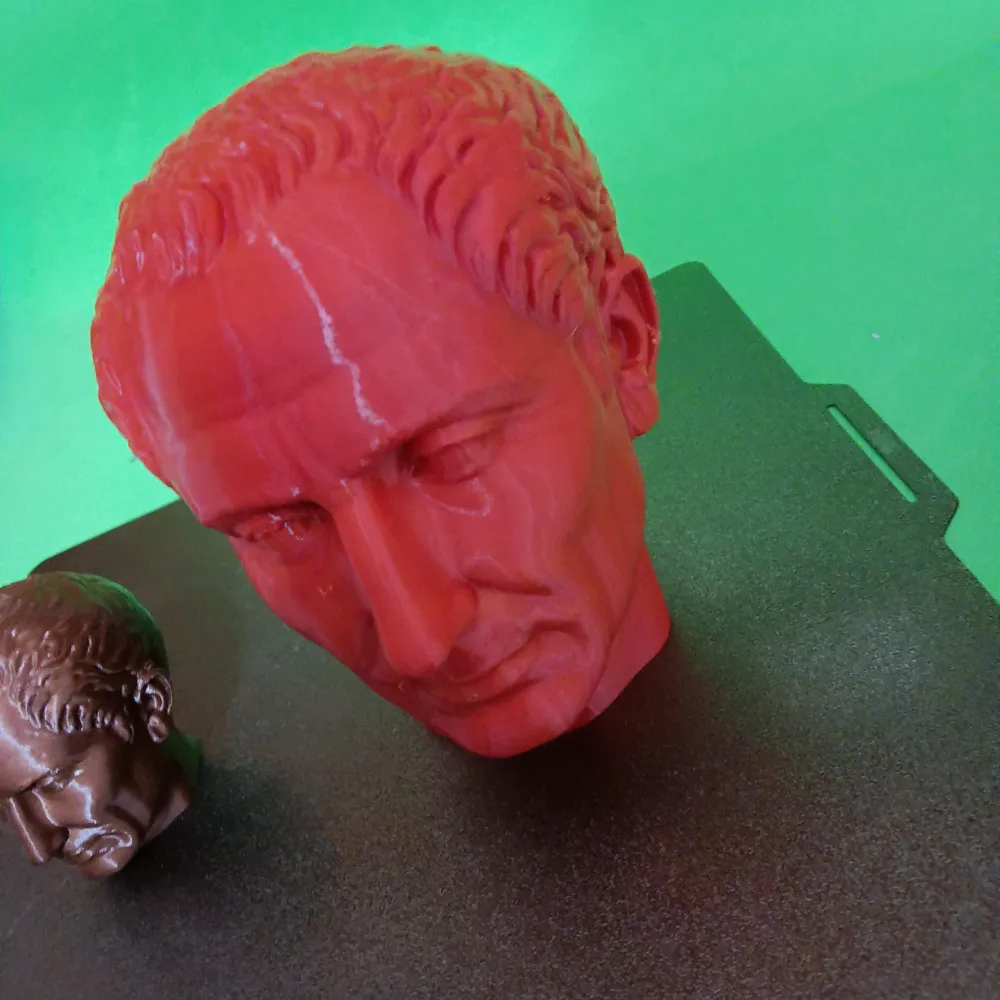 Julius Caesar Head Remixed by AsKeNaR - MakerWorld
