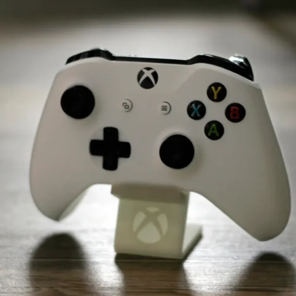 xbox One S controller stand with logo by user_3061941734 - MakerWorld