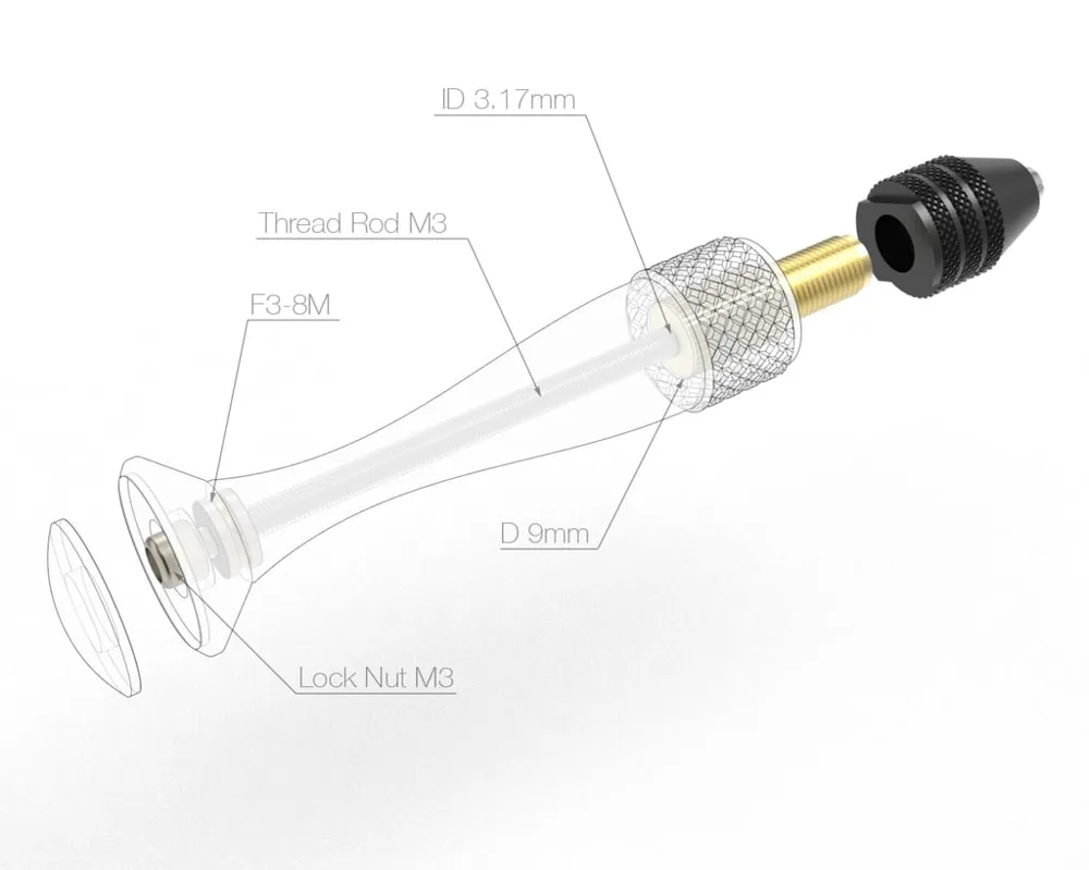 Mini Hand Drill by Valera Perinski - MakerWorld