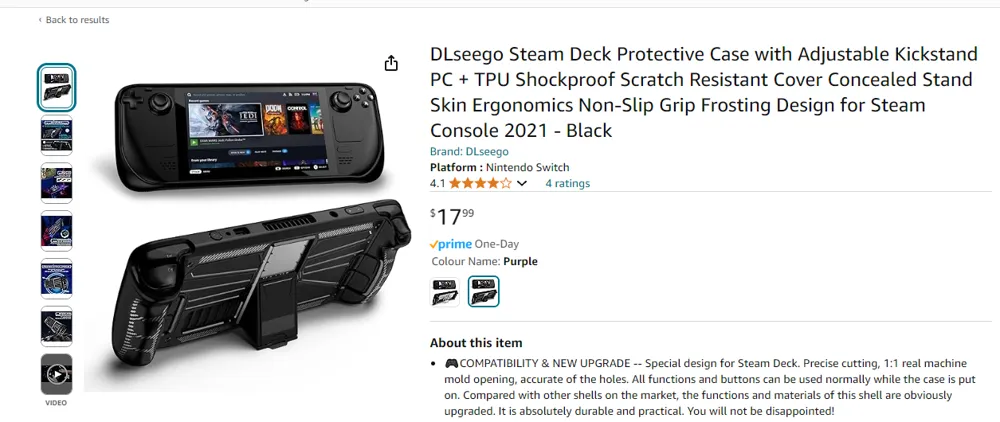 Steam Deck case bracket for ball socket mounts Remixed by Cent - MakerWorld