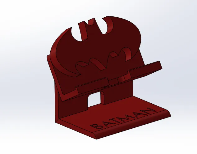 Batman Phone Stand by Fogono - MakerWorld