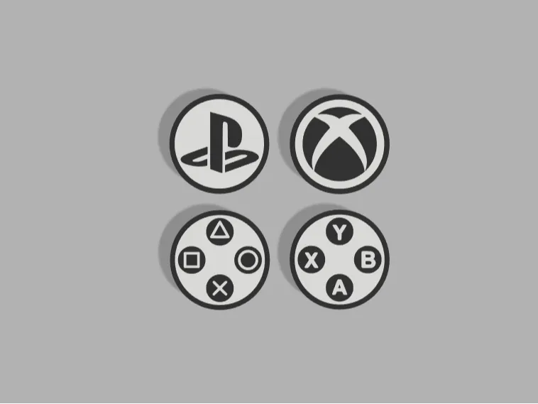 Gaming Console Coasters by WiseCAD - MakerWorld