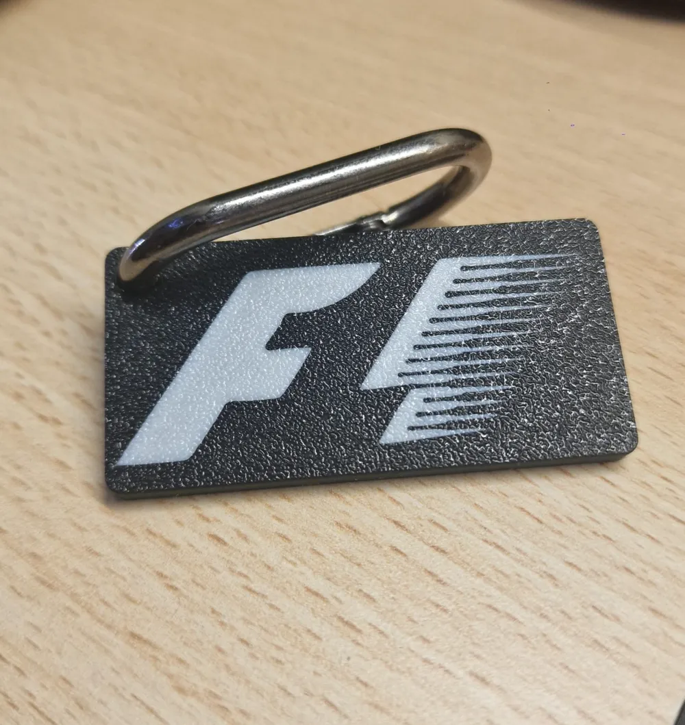 F1 KEYCHAIN OLD LOGO by Luca Ciardiello - MakerWorld