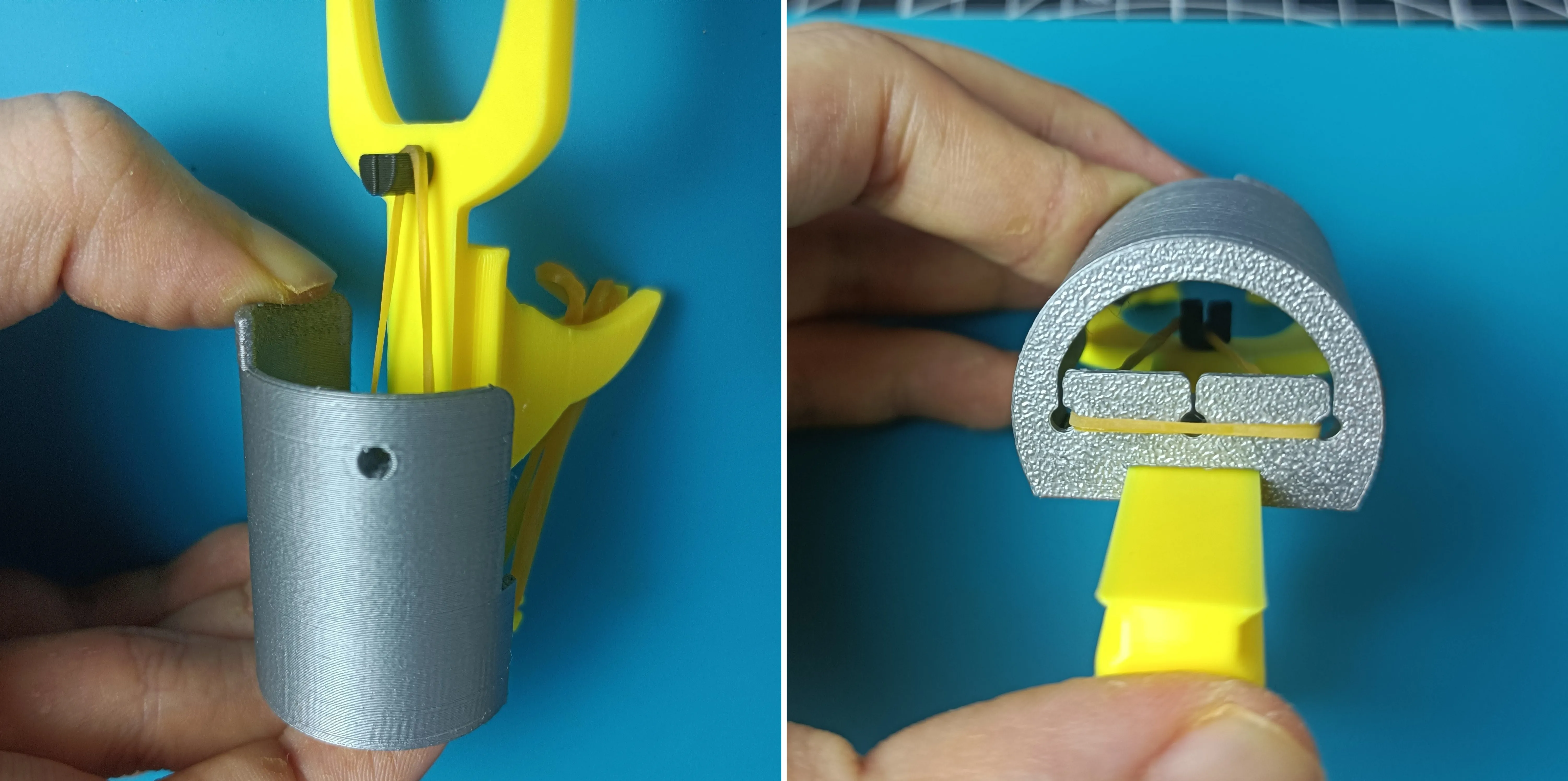 TEC-9 Disc Shooter V2.0 - Free 3D Print Model - MakerWorld